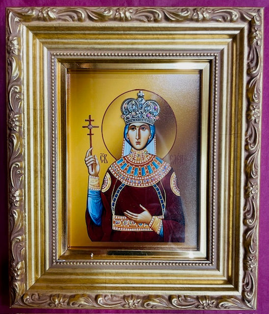 Exclusive High Quality Handmade Icon of St. Elena - St. Alexander's ...